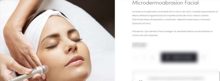 Qué es la Microdermoabrasion facial y sus beneficios para la piel